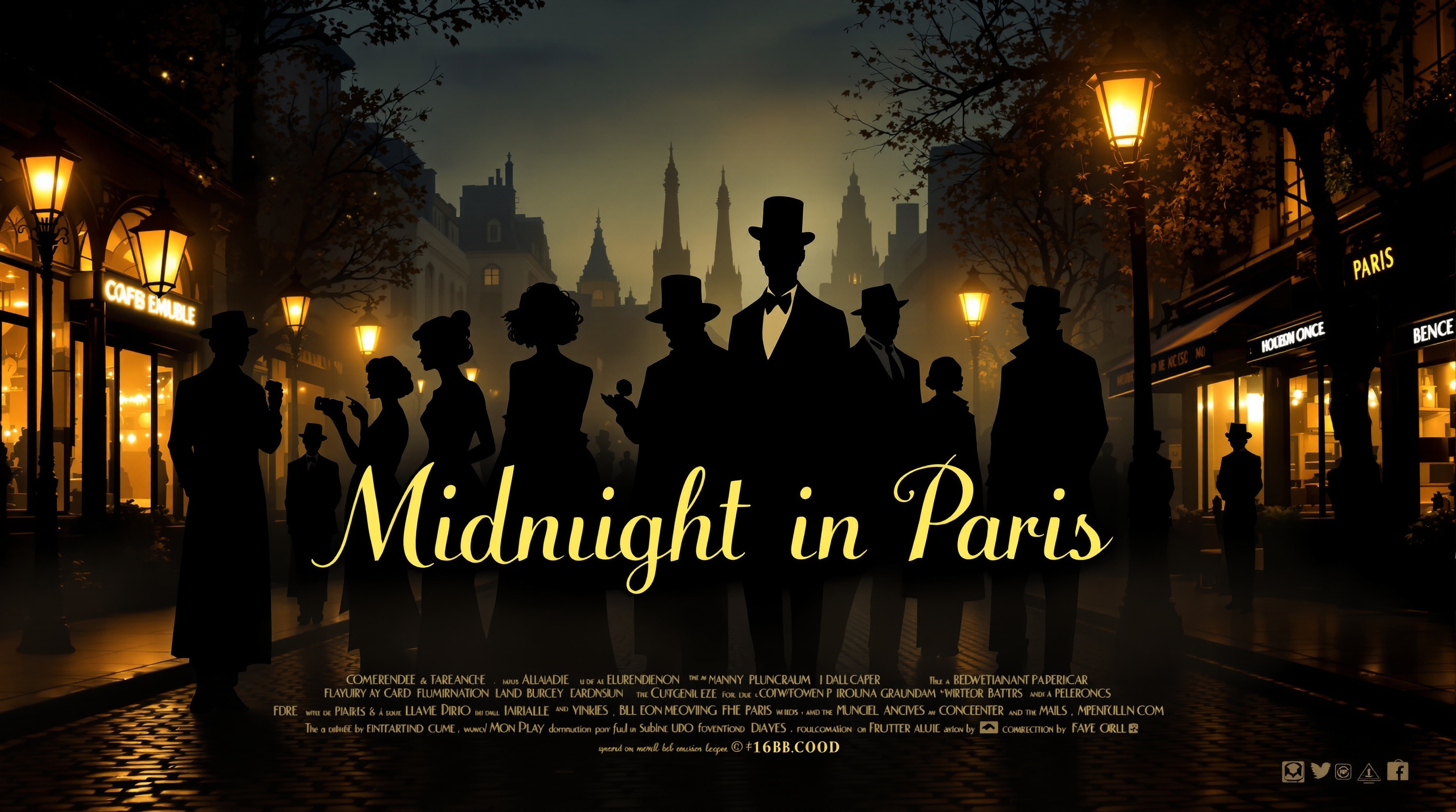 Medvirkende i Midnight in Paris - Cast & Skuespillere
